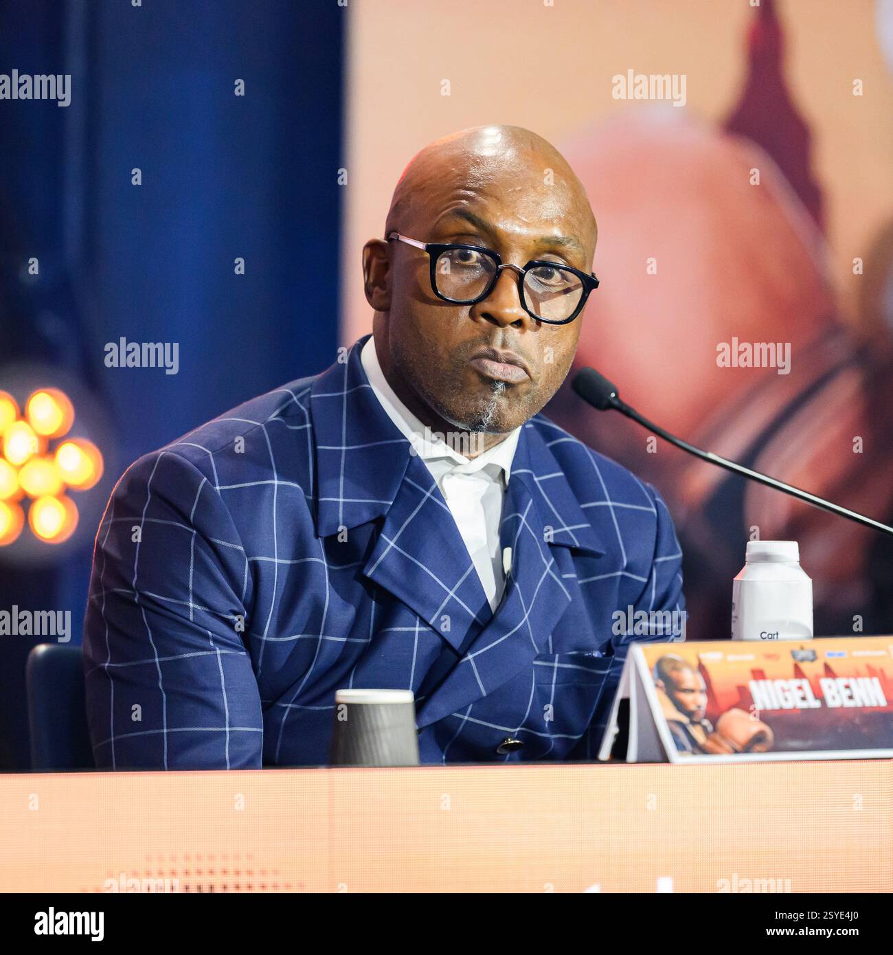 LONDON, UNITED KINGDOM. 27 Feb, 25. Nigel Benn the father of Conor Benn ...
