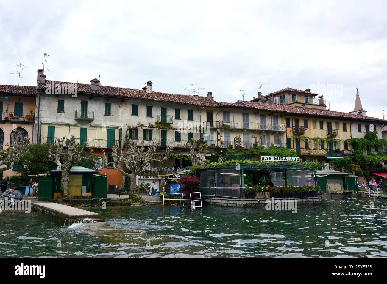 Isola dei Pescatori, Fishermen’s Island, Lago Maggiore, Lake Maggiore ...