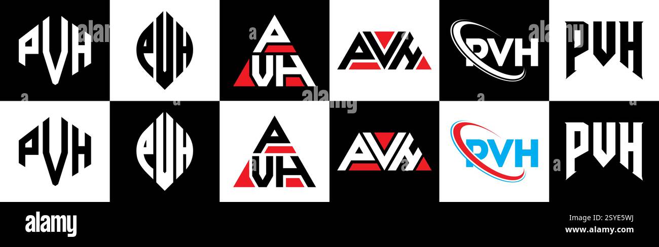 Pvh logos Stock Vector Images - Alamy