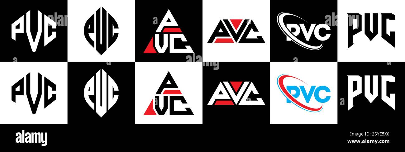 Pvc hexagon Stock Vector Images - Alamy