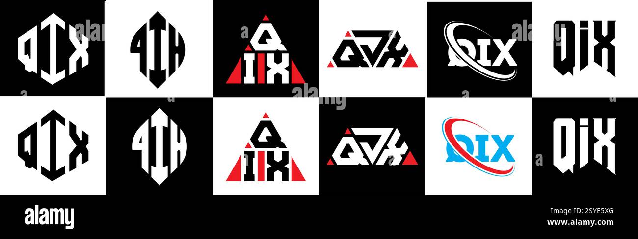 Qix logos hi-res stock photography and images - Alamy