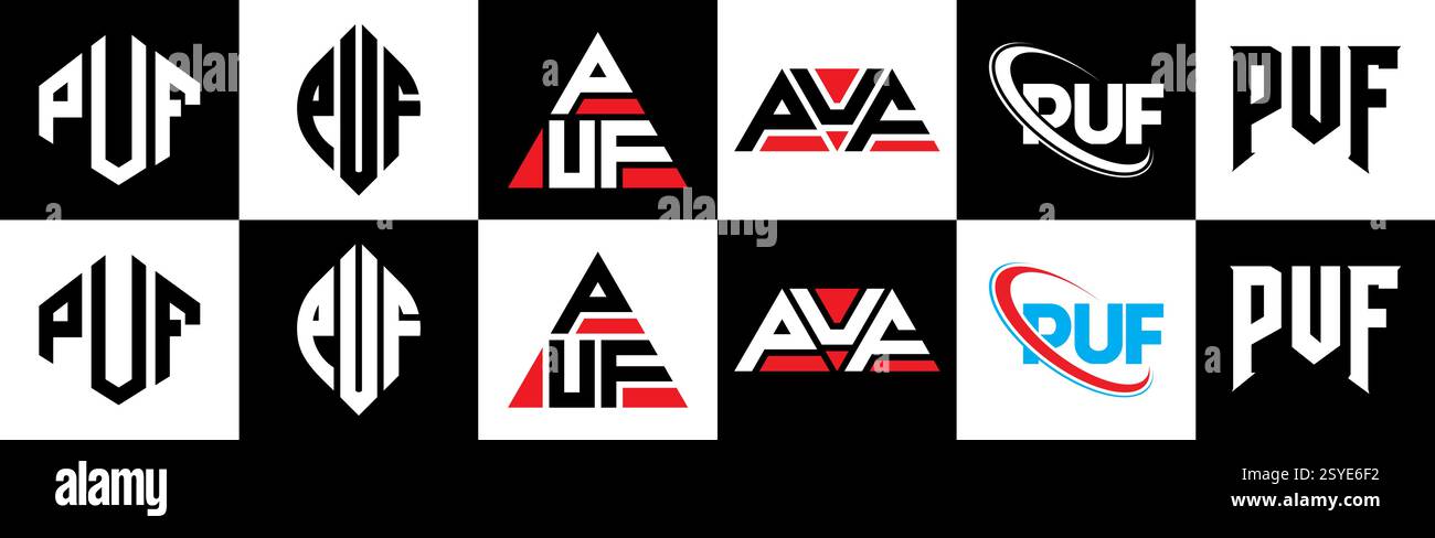 Puf gaming logo hi-res stock photography and images - Alamy