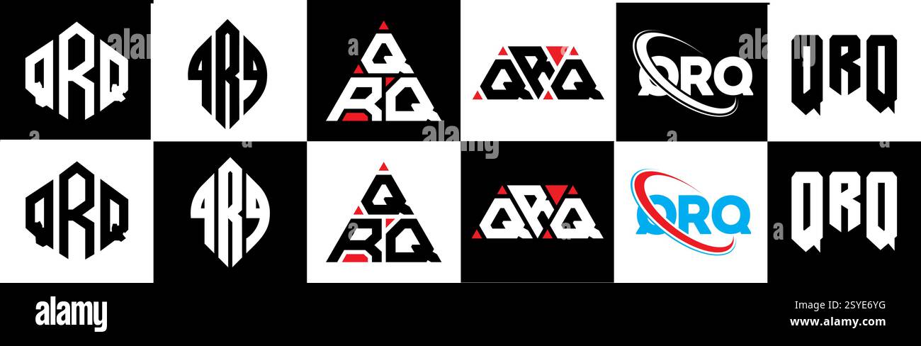 Qrq logos Stock Vector Images - Alamy