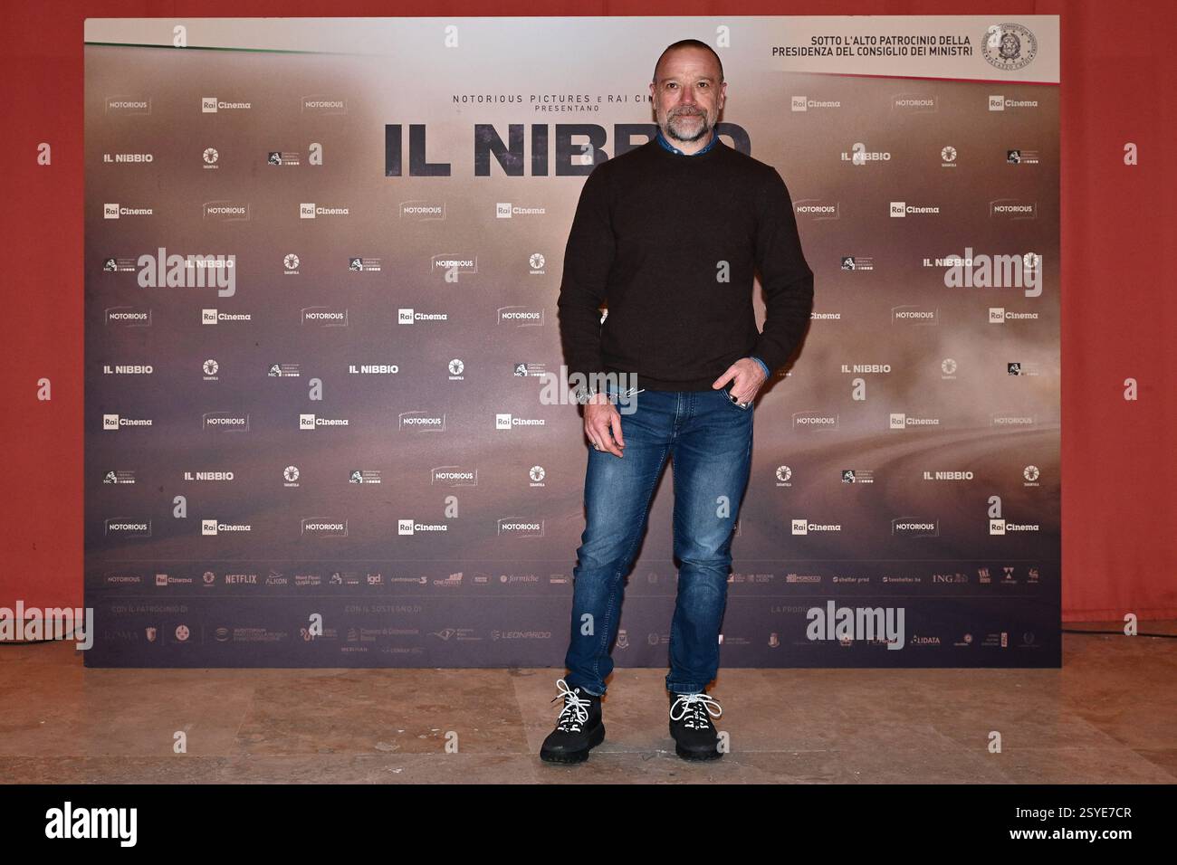 Rome, Italy. 28th Feb, 2025. Andrea Giannini attends the photocall for the presentation of Il ...