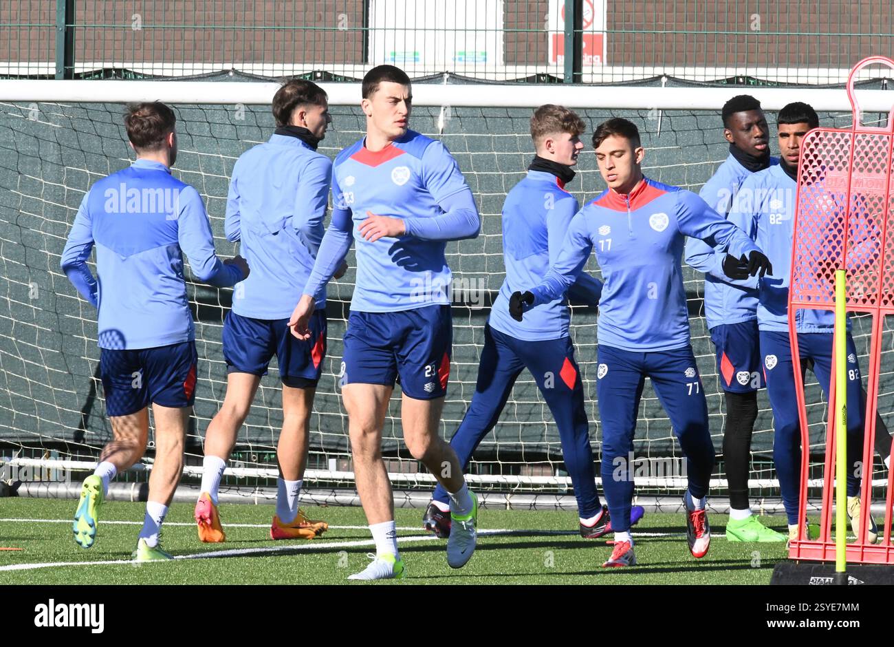 Oriam Sports Centre Edinburgh.Scotland, UK. 28th Feb, 2025. Hearts ...