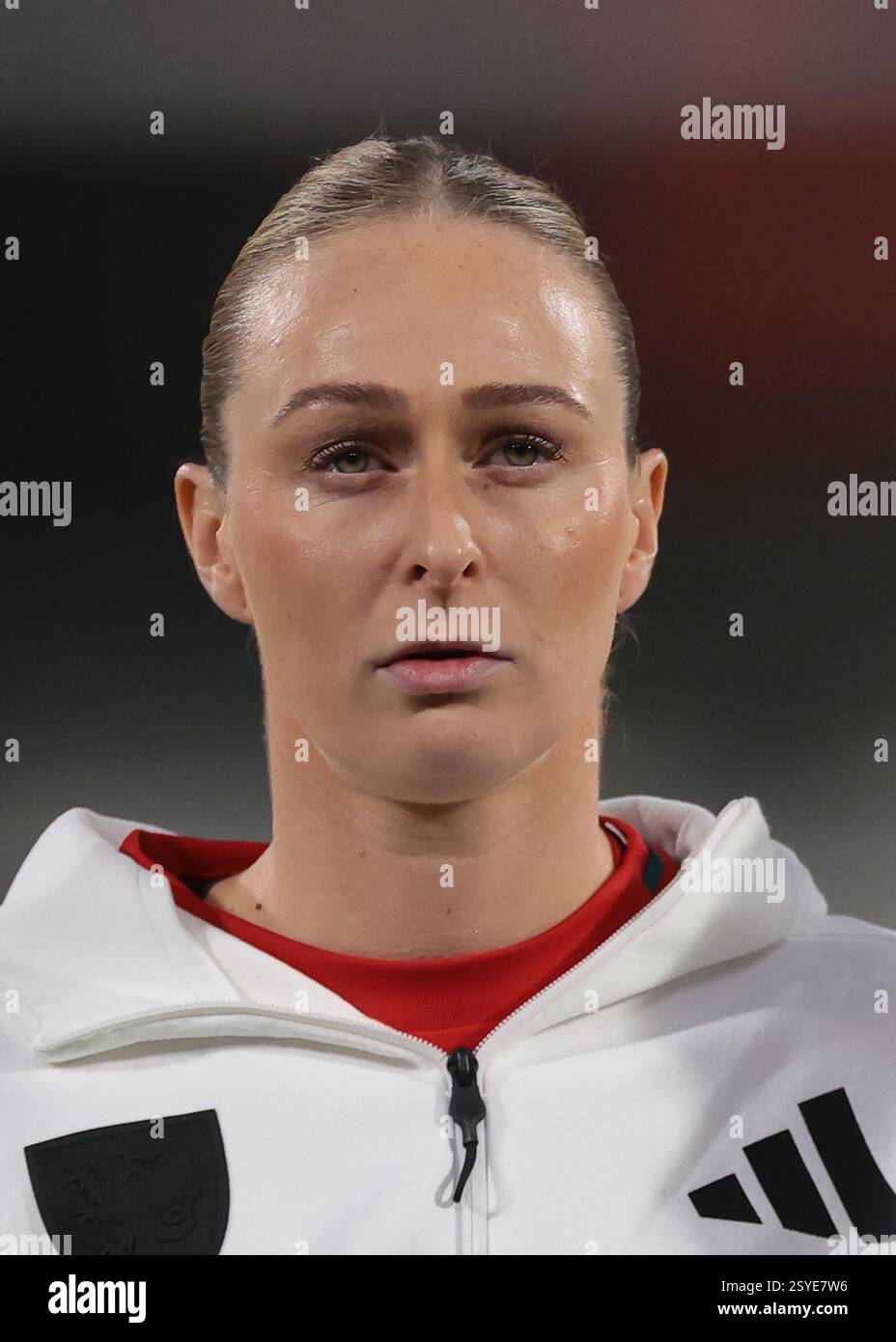 Monza, Italy, 21st February 2025. Rhiannon Roberts of Wales during the ...
