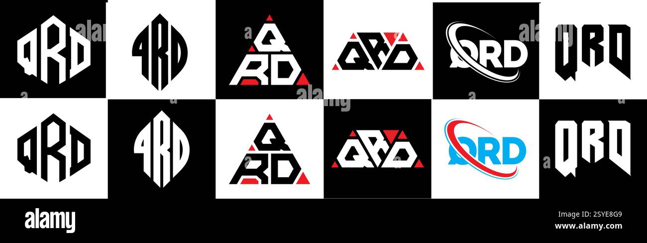 Qrd letter Stock Vector Images - Alamy