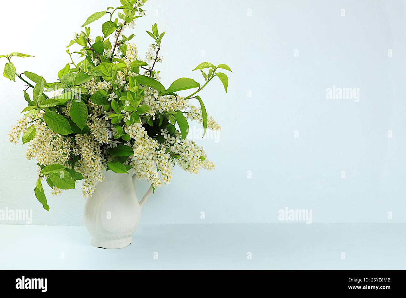 Abstract floral composition, Home interior with beautiful spring ...