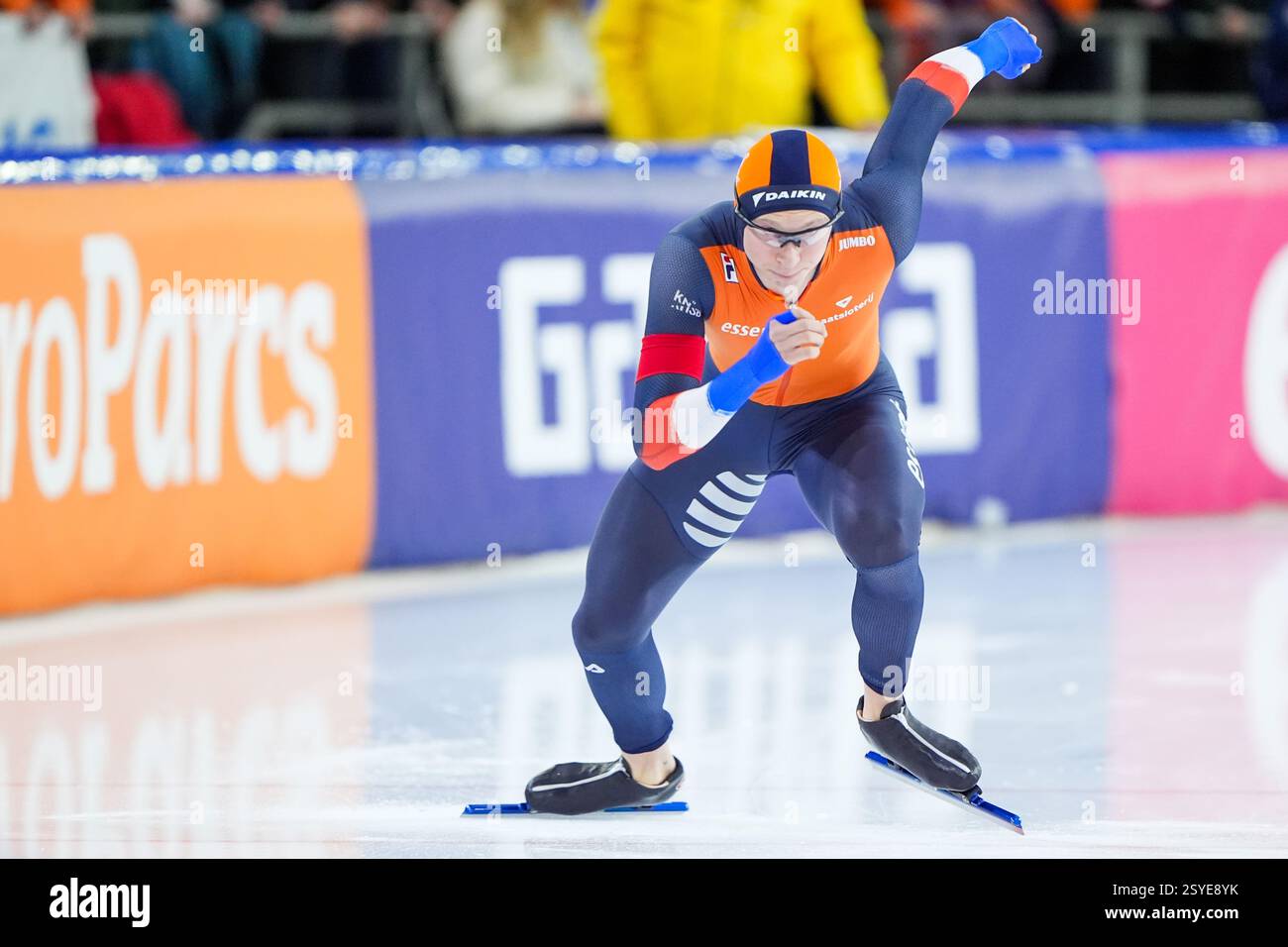 HEERENVEEN, NETHERLANDS - FEBRUARY 28: Merijn Scheperkamp of ...