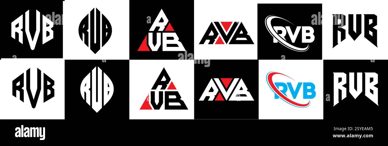 Rvb logos hi-res stock photography and images - Alamy