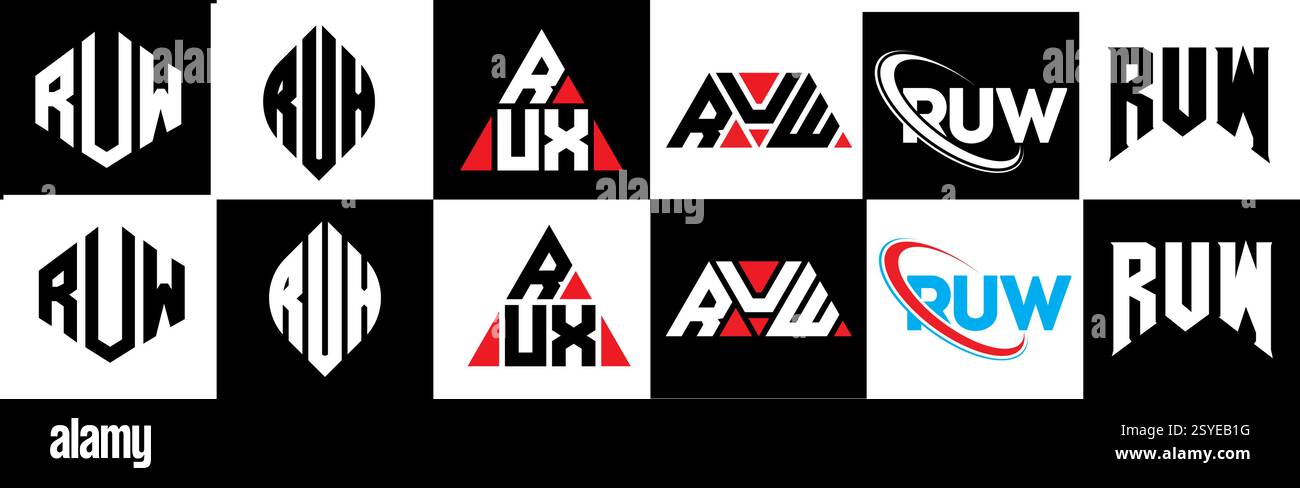 Ruw logos hi-res stock photography and images - Alamy