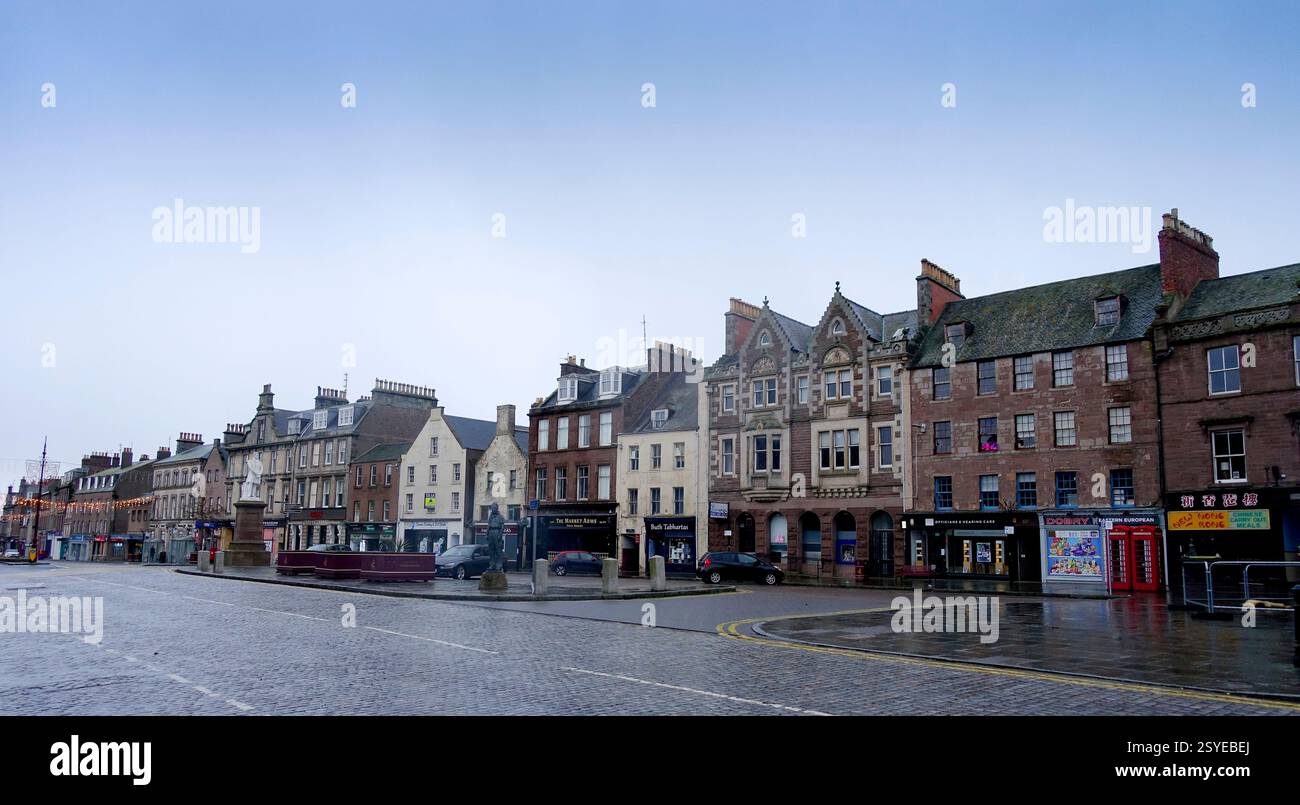 High Street Montrose Angus Scotland Stock Photo - Alamy