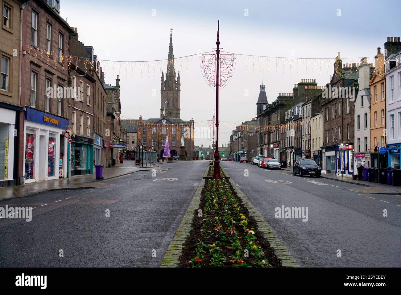High Street Montrose Angus Scotland Stock Photo - Alamy