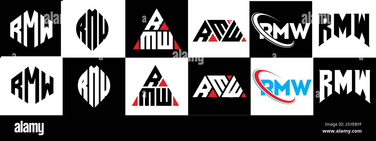 Rmw triangle Stock Vector Images - Alamy
