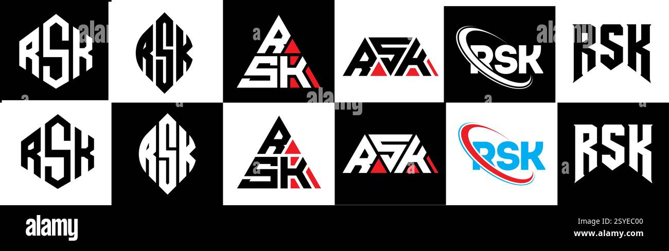 Rsk logos Stock Vector Images - Alamy