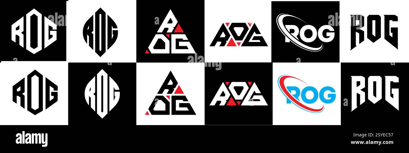 Rog logos hi-res stock photography and images - Alamy