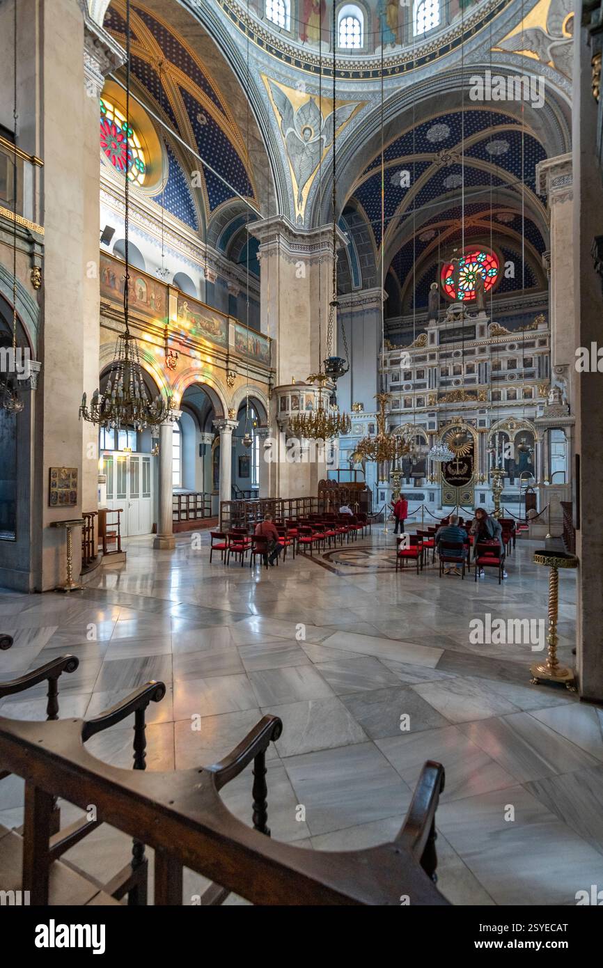 Hagia Triada(Holy Trinity) Greek Orthodox Church in Istanbul, Turkey Stock Photo - Alamy