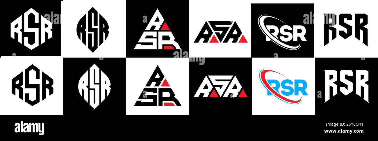 Rsr triangle Stock Vector Images - Alamy