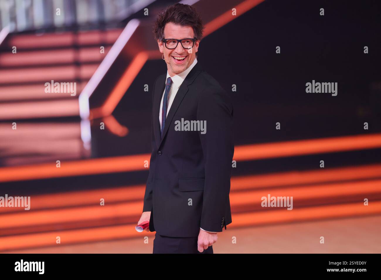 28 February 2025, North Rhine-Westphalia, Cologne: Presenter Daniel ...