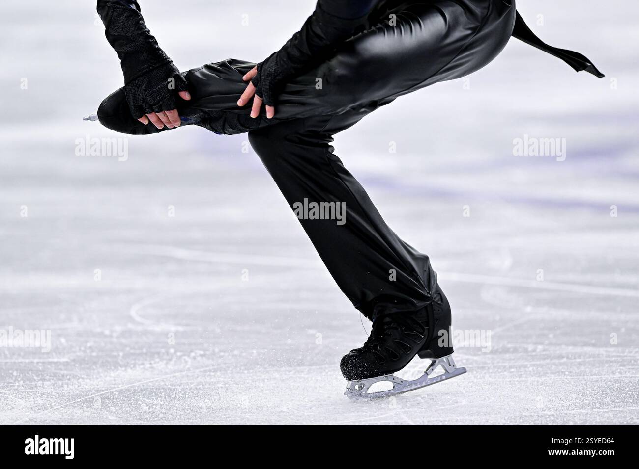 Patrick BLACKWELL (USA), during Junior Men Free Skating, at the ISU ...