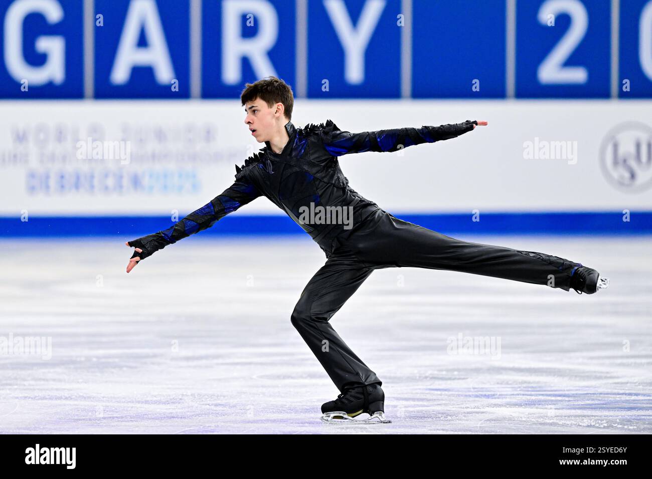 Patrick BLACKWELL (USA), during Junior Men Free Skating, at the ISU ...
