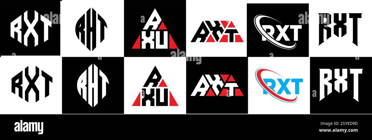 Rxt triangular Stock Vector Images - Alamy