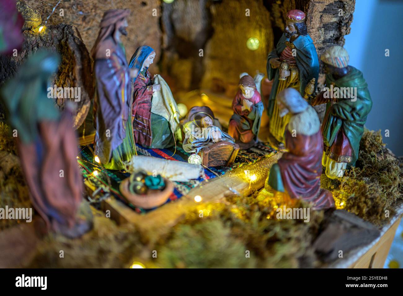 Family representation in religious art hi-res stock photography and ...
