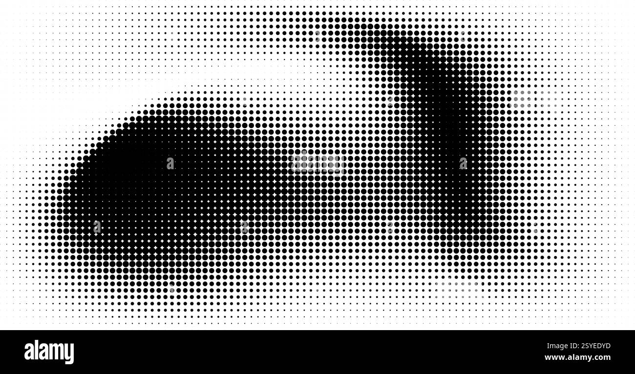 faded gradient halftone dots background. Vector illustration Stock ...