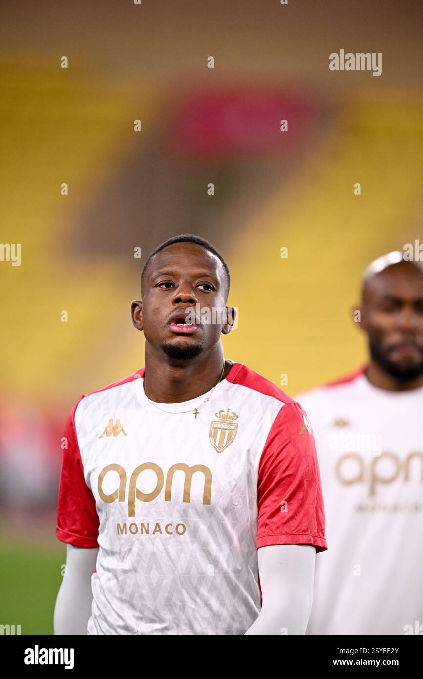 06 Denis ZAKARIA (asm) during the ligue 1 McDonald's match between Monaco and Reims at Stade ...