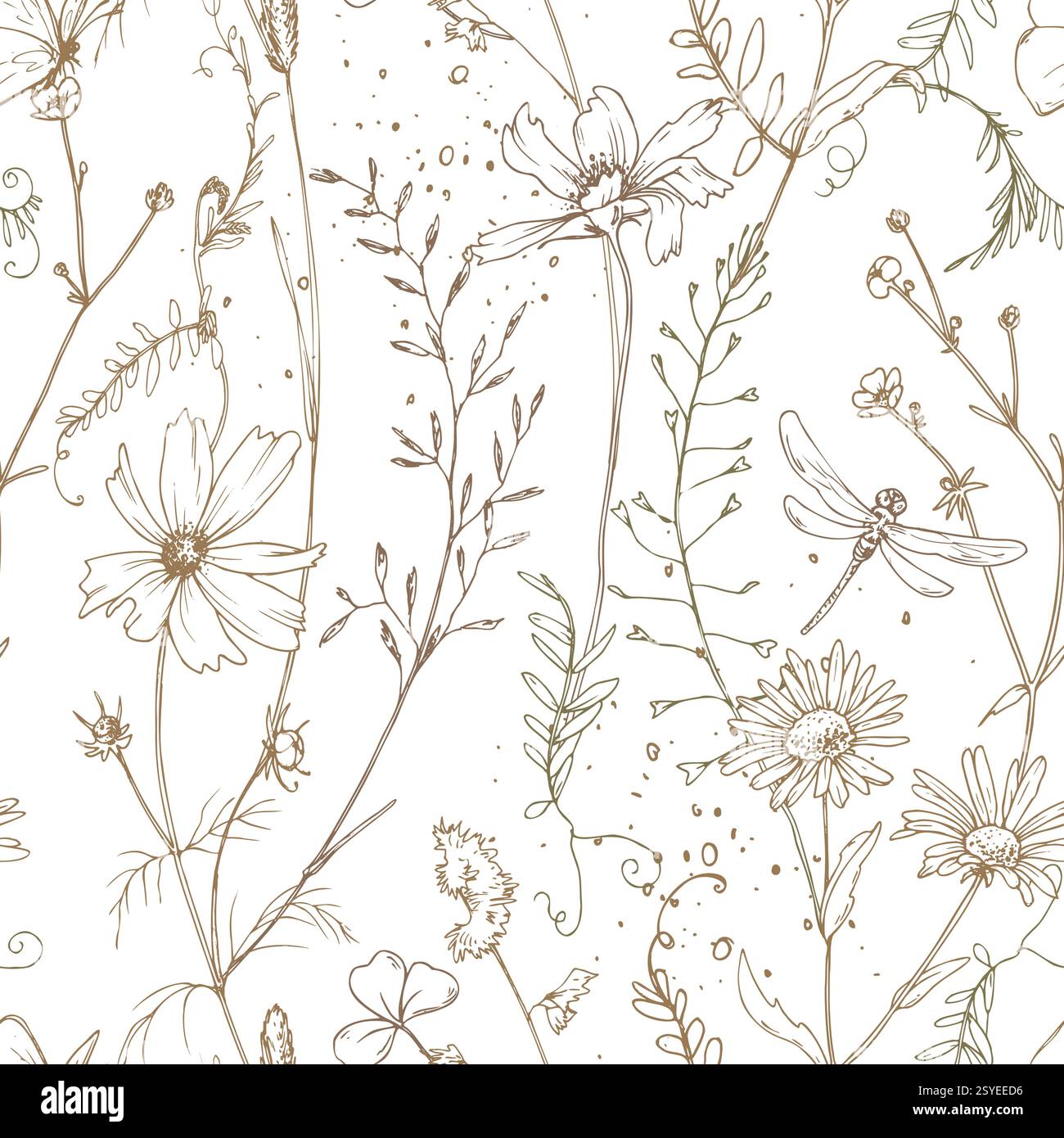 Vetch flowers Stock Vector Images - Alamy