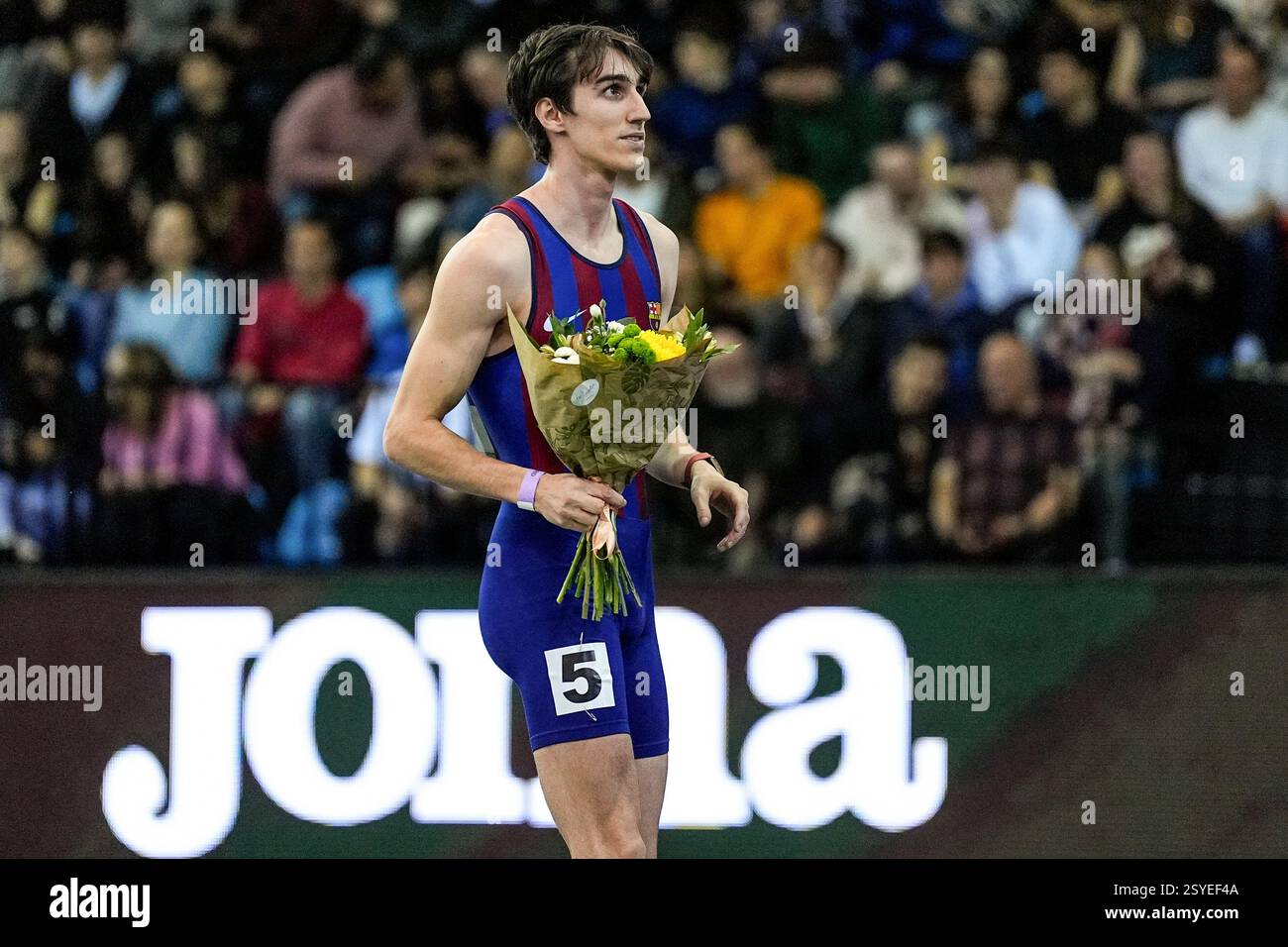 Bernat Erta Majo of Spain celebrates after winning in the Men's 400m ...