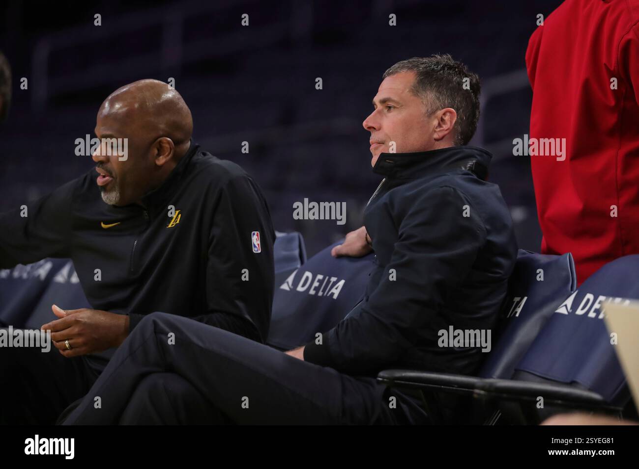 LOS ANGELES, CA - FEBRUARY 27: Los Angeles Lakers general manager Rob ...