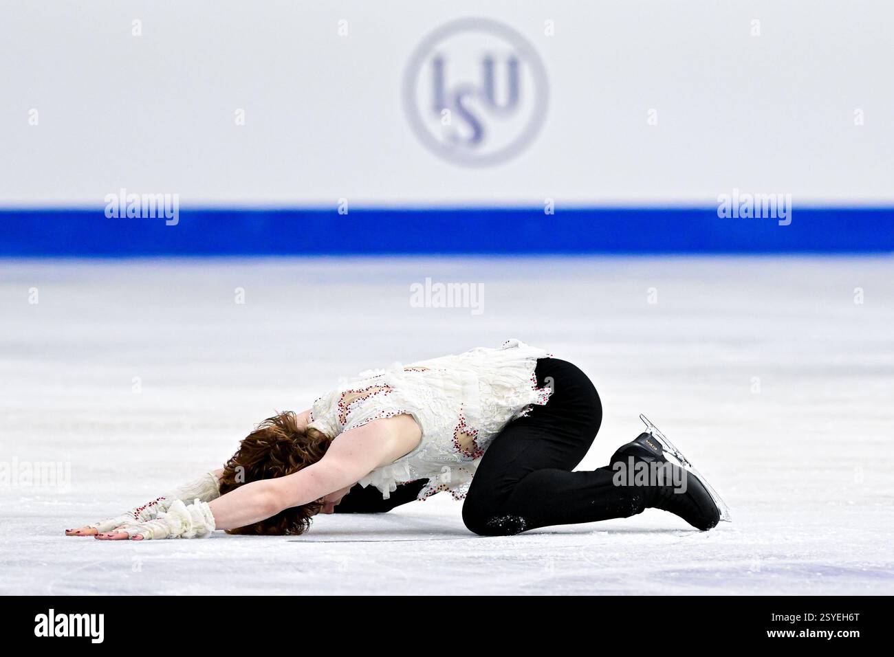 Anthony PARADIS (CAN), during Junior Men Free Skating, at the ISU World ...