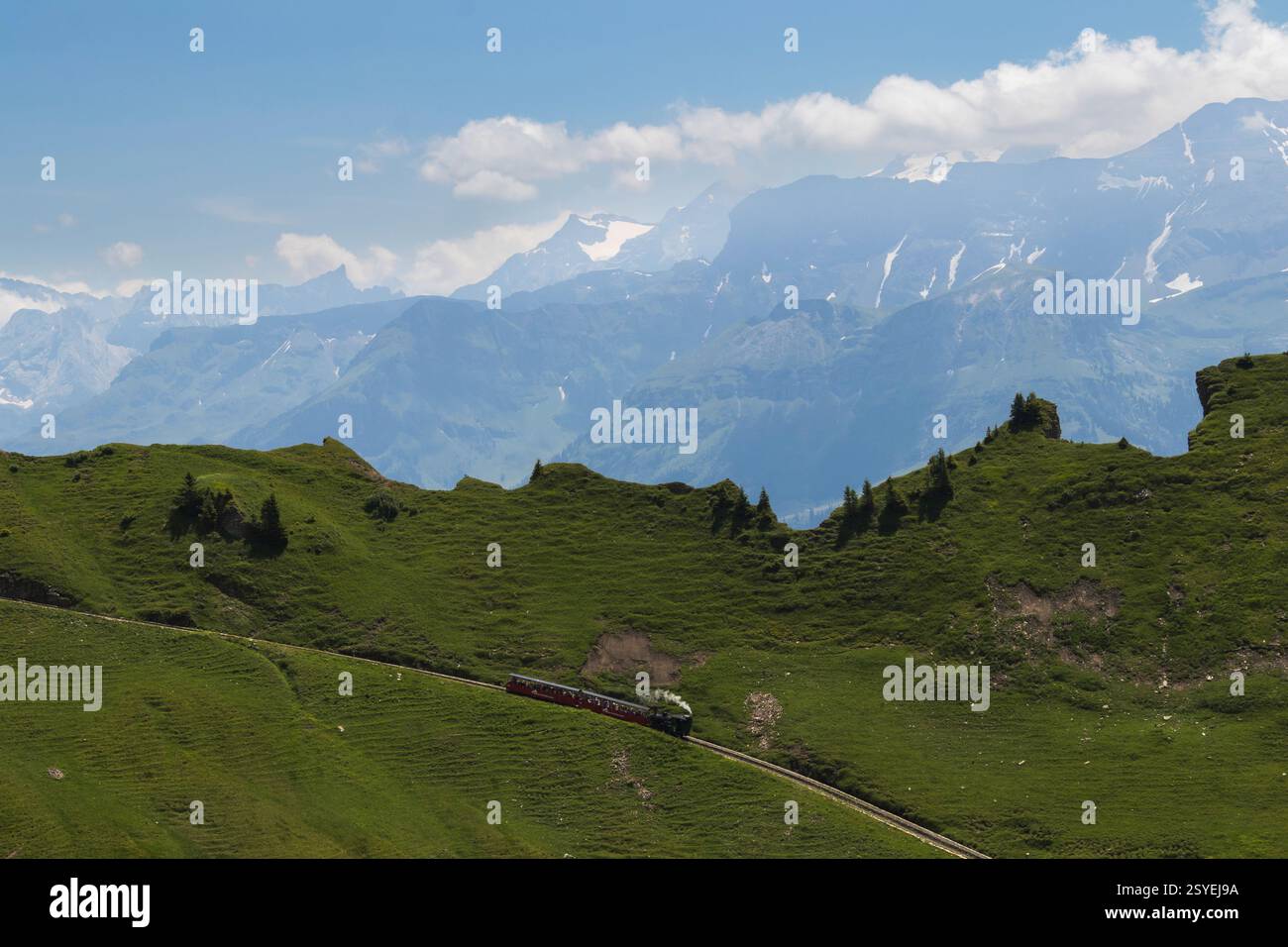 Brienzer Rothorn – Majestic Mountain Views in Switzerland Stock Photo ...