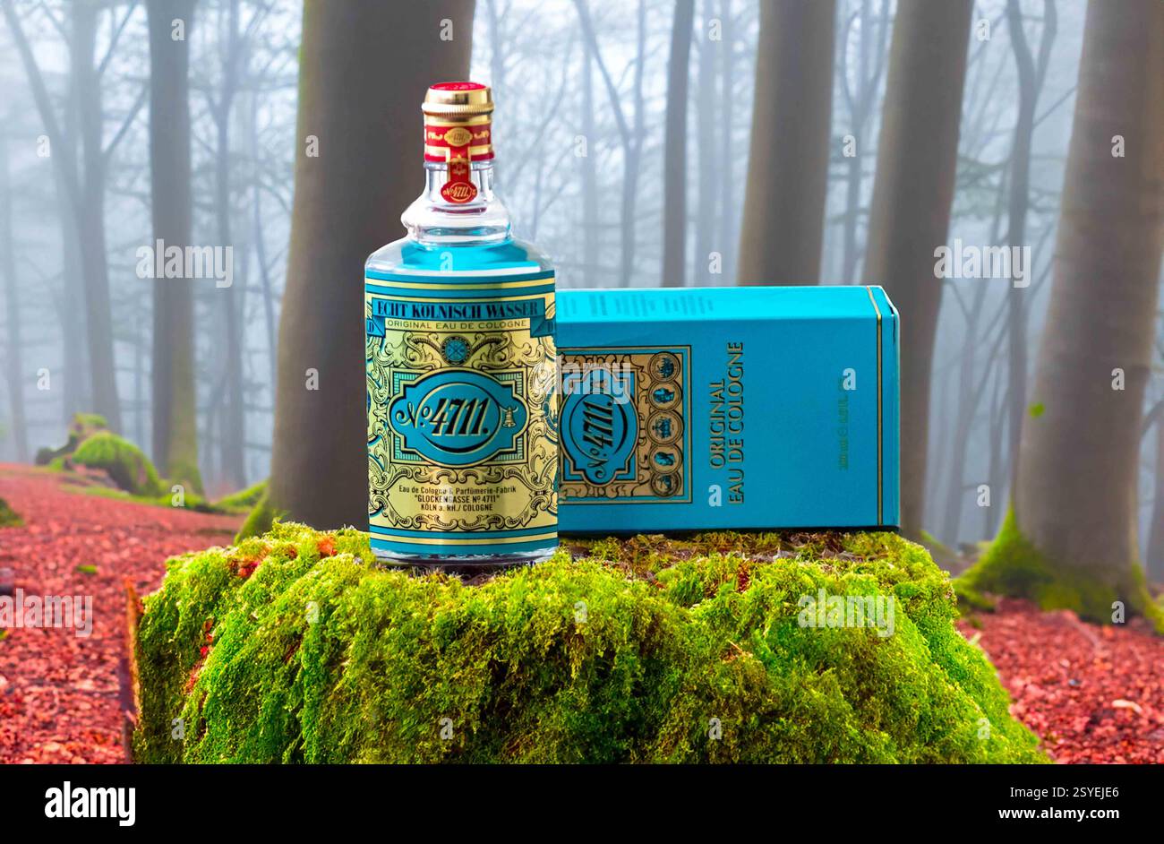The oldest and most original cologne in the world, the German 4711 ...