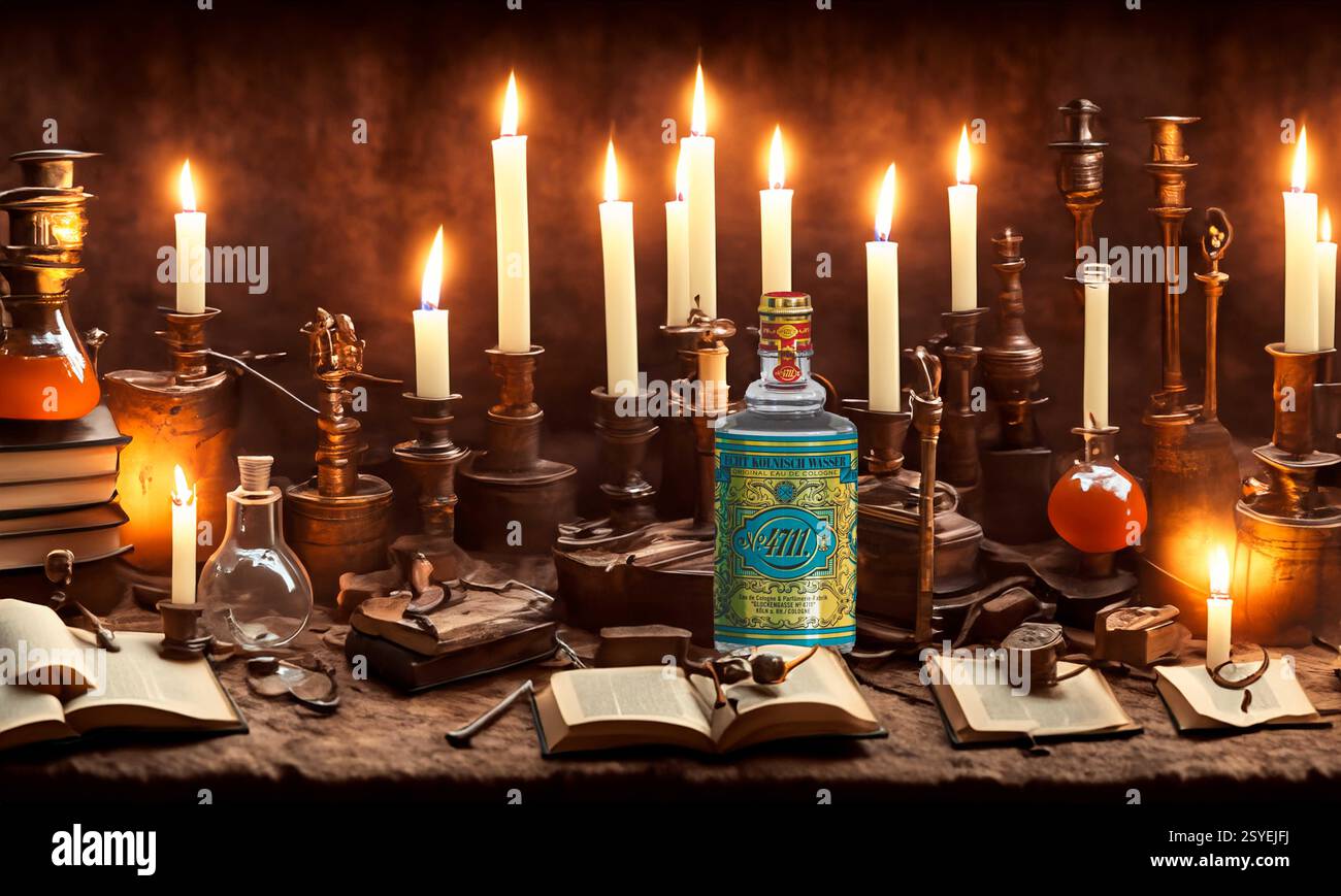 The oldest and most original cologne in the world, the German 4711 ...