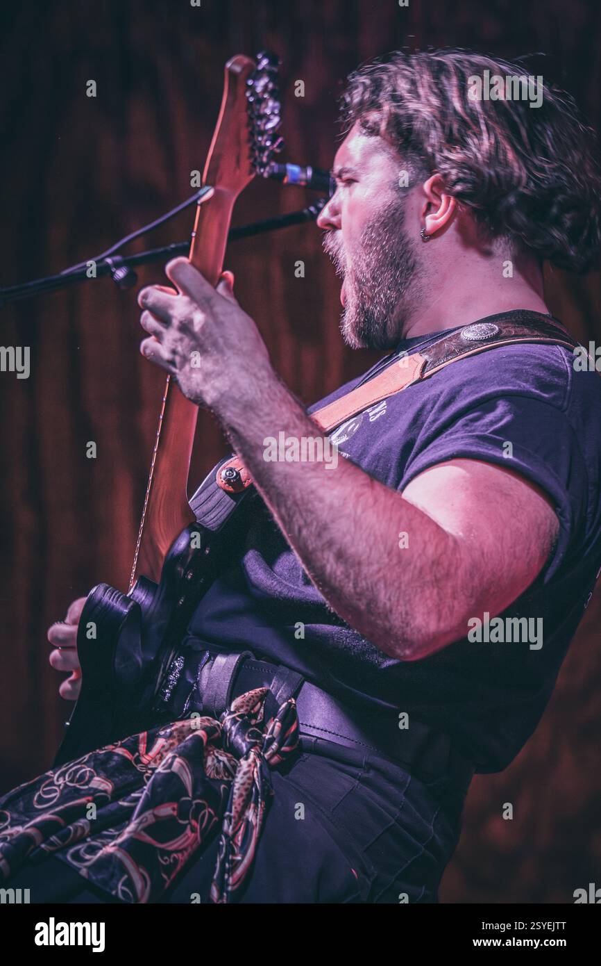 Richmond VA, USA, 24th Feb 2025, Scottish trio High Fade performing at ...