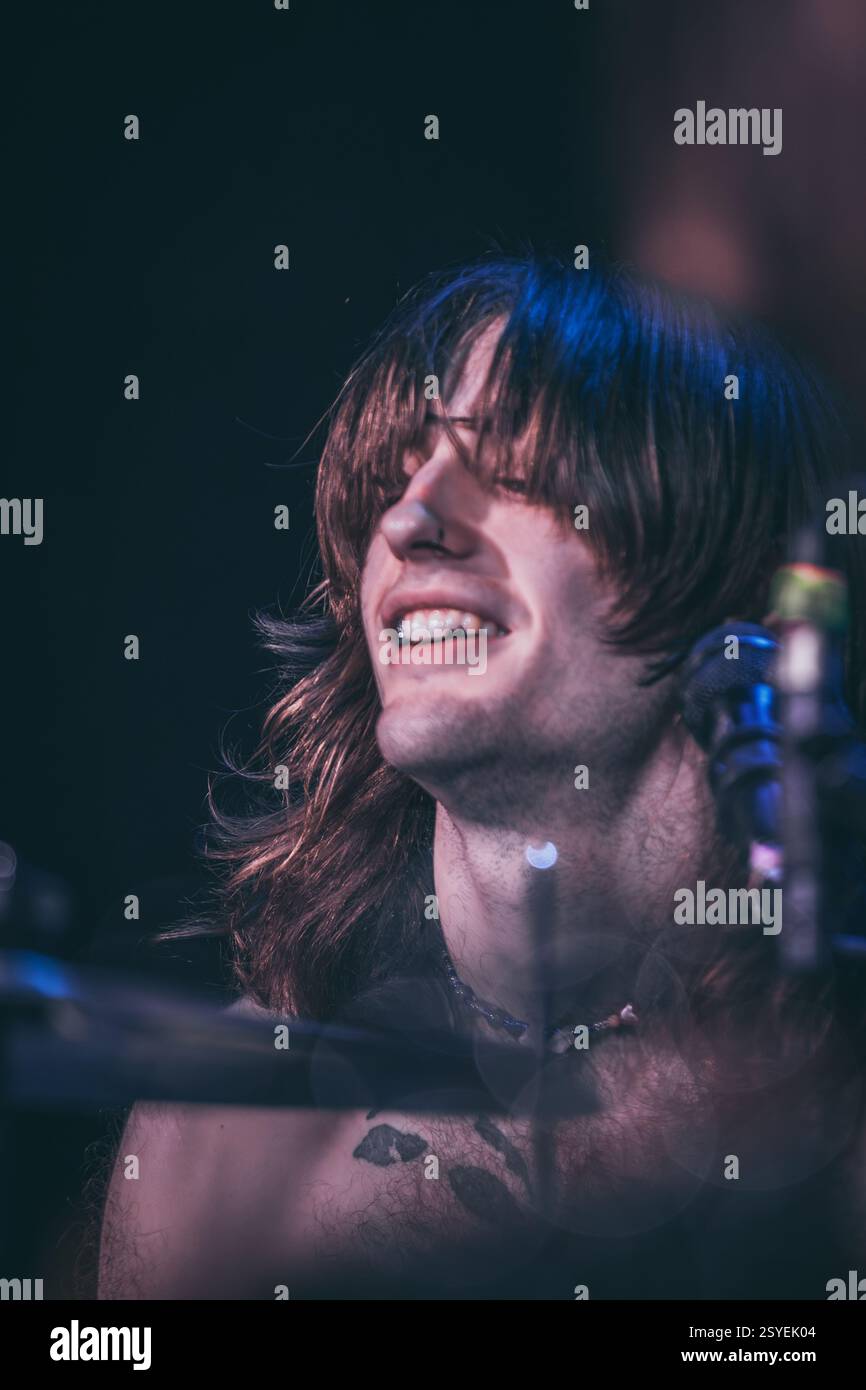 Richmond VA, USA, 24th Feb 2025, Scottish trio High Fade performing at ...