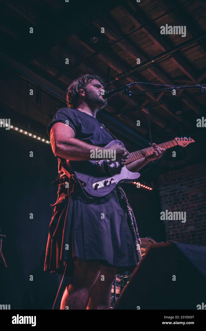 Richmond VA, USA, 24th Feb 2025, Scottish trio High Fade performing at ...