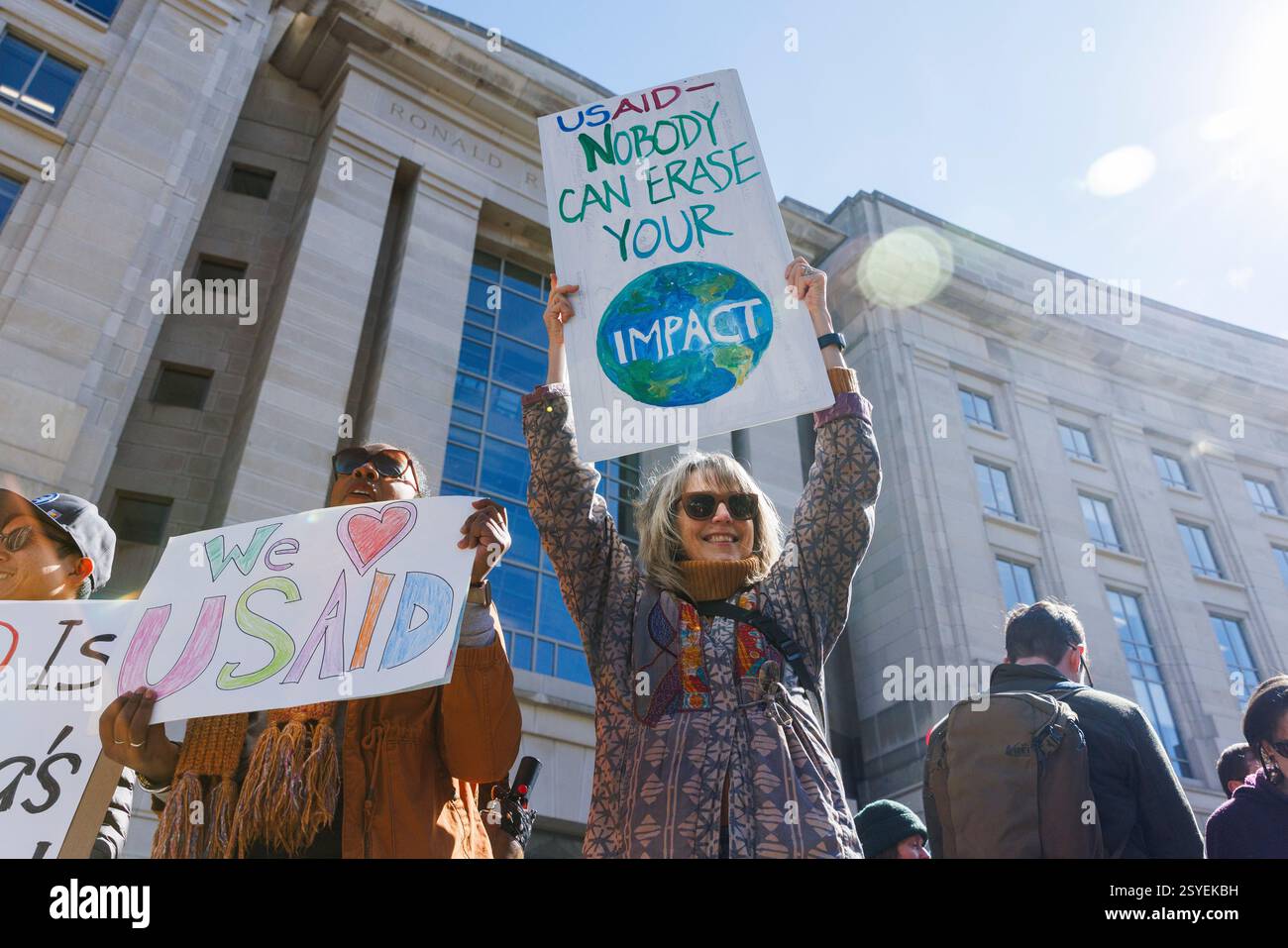 Ex-employees of the United States Agency for International Development ...