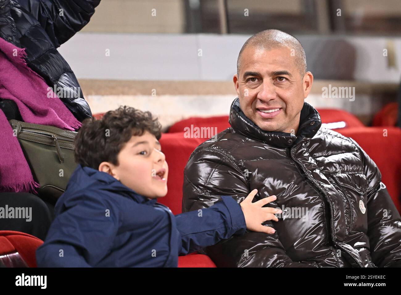 David TREZEGUET during the ligue 1 McDonald's match between Monaco and ...