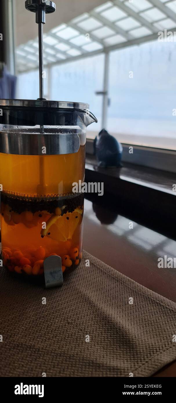 Mug tea pot sea hi-res stock photography and images - Alamy