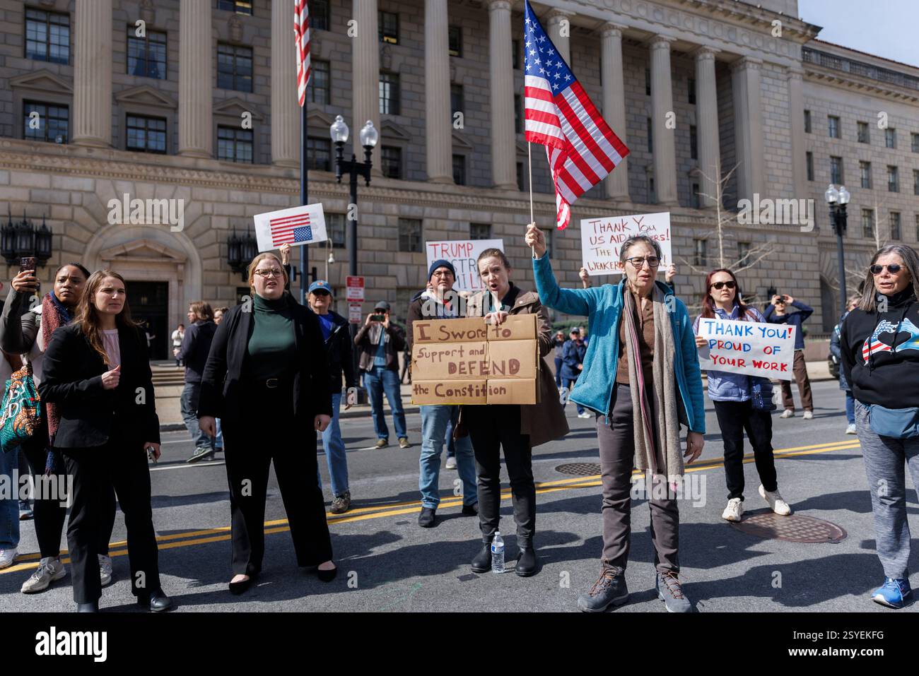 Ex-employees of the United States Agency for International Development ...