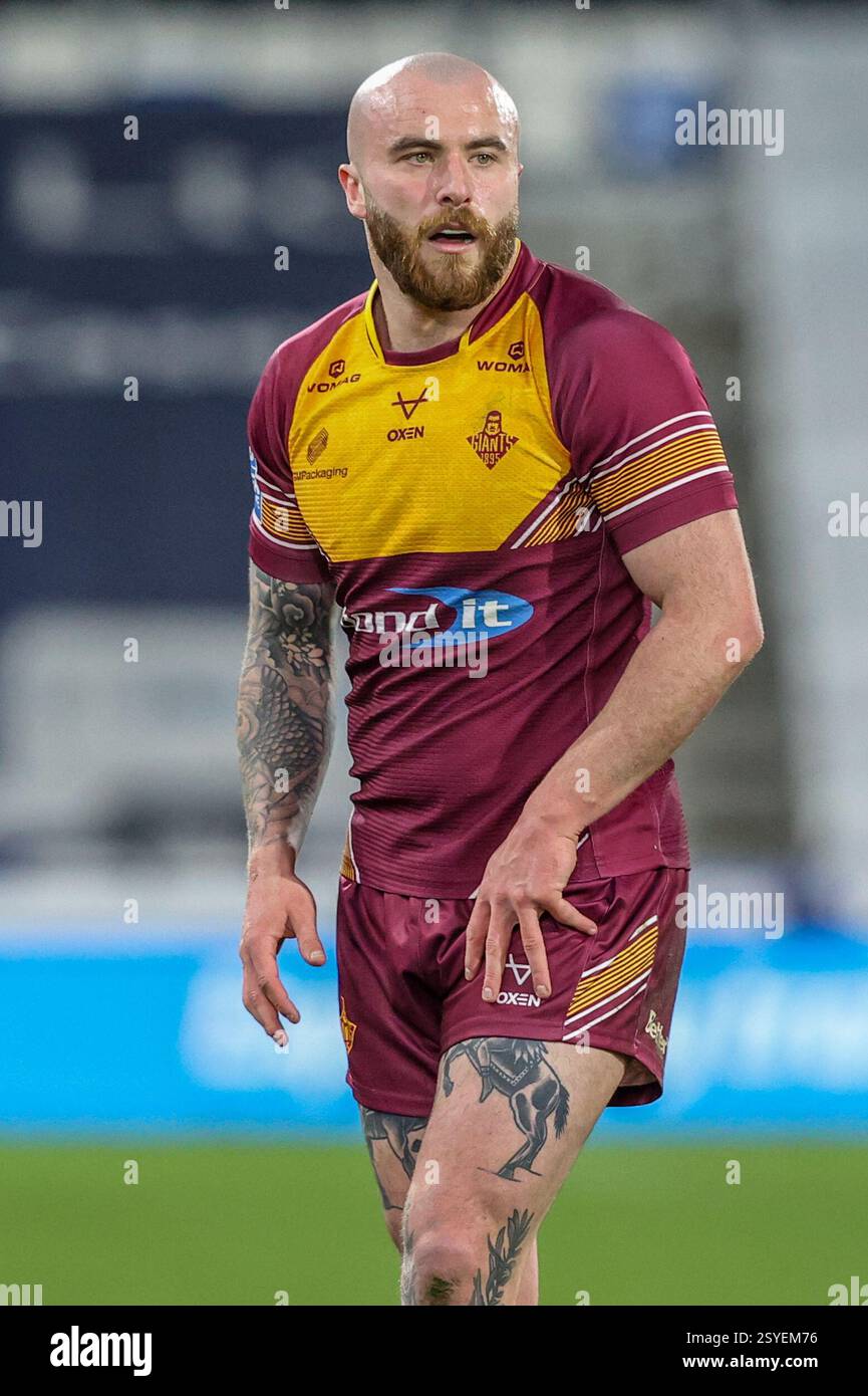 Huddersfield, UK. 28th Feb, 2025. Jake Bibby of Huddersfield Giants ...
