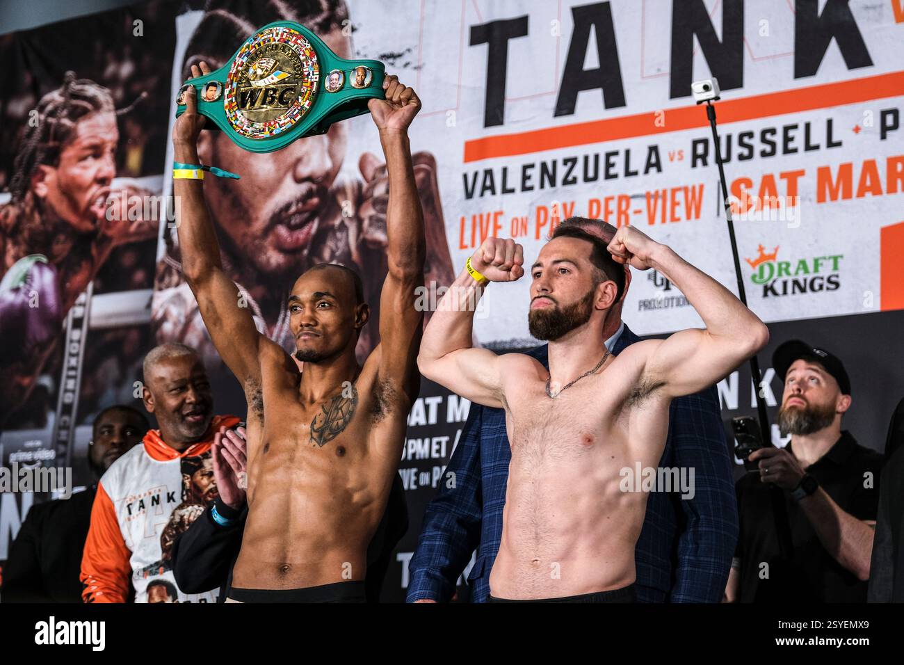 February 28, 2025, Brooklyn, New York, USA: WBC Super Lightweight ...