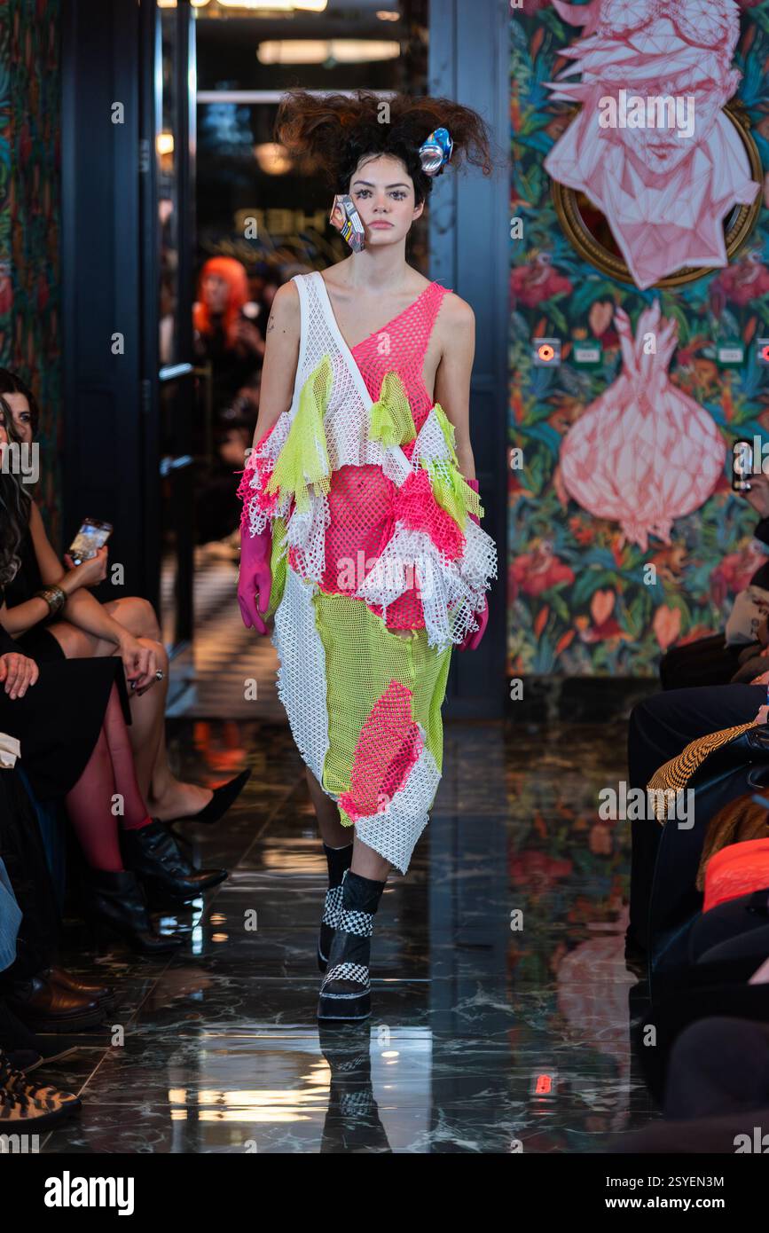 Sustainable fashion designers Vin + Omi showcased their latest designs ...