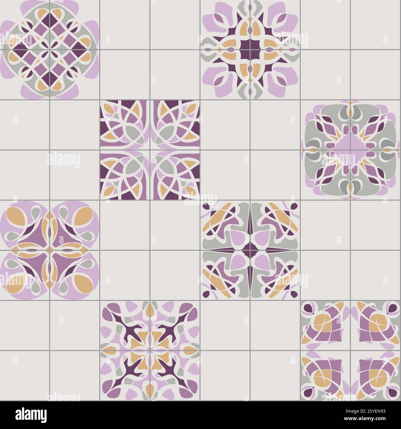 Floor ceramic tile Stock Vector Images - Alamy