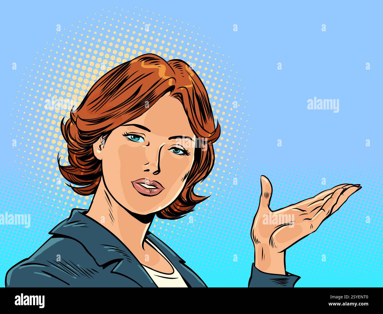 Presenter gesturing in business meeting hi-res stock photography and ...
