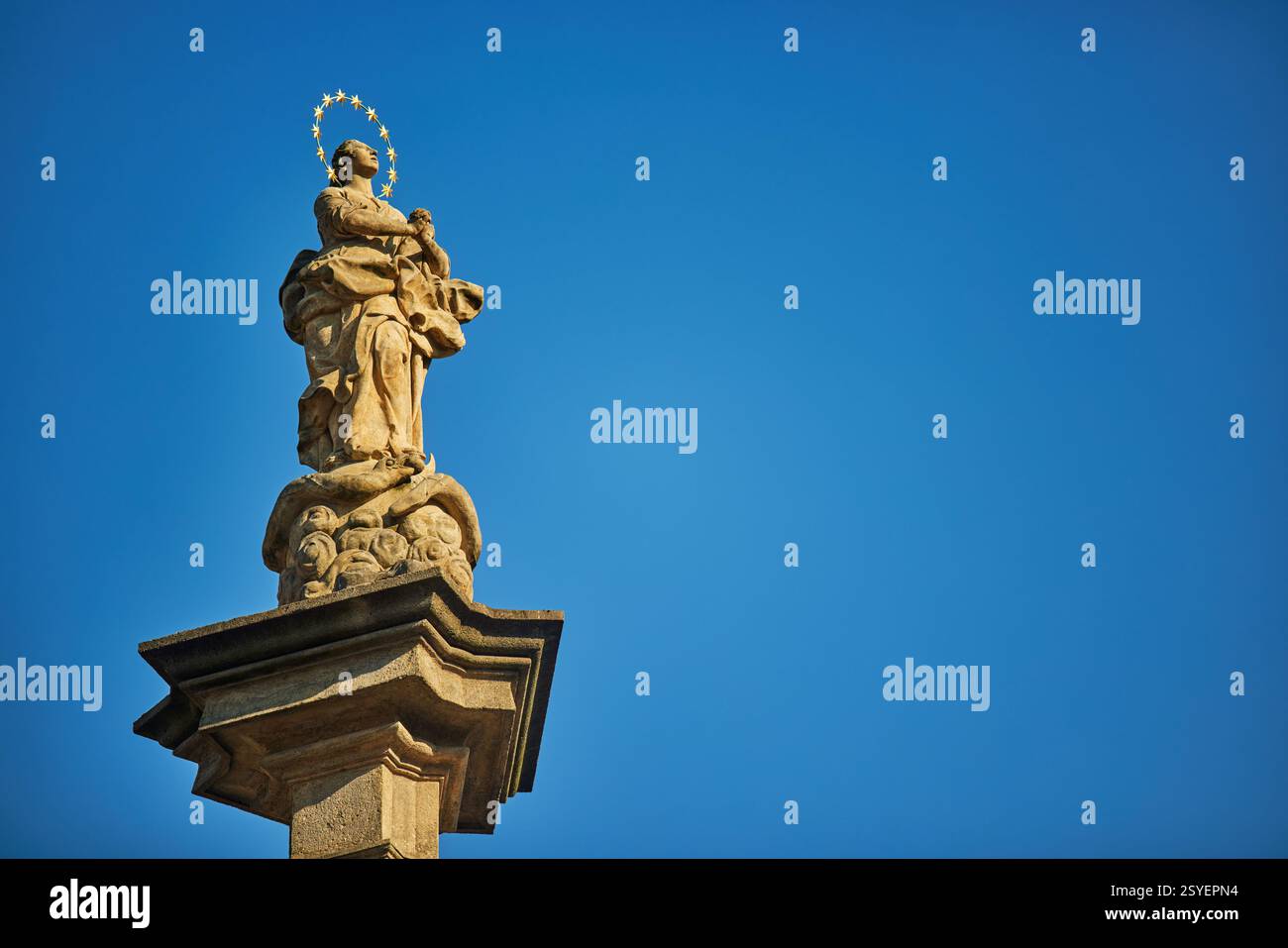 Prague, capital city Czech Republic, Prague Castle Marian and Holy ...