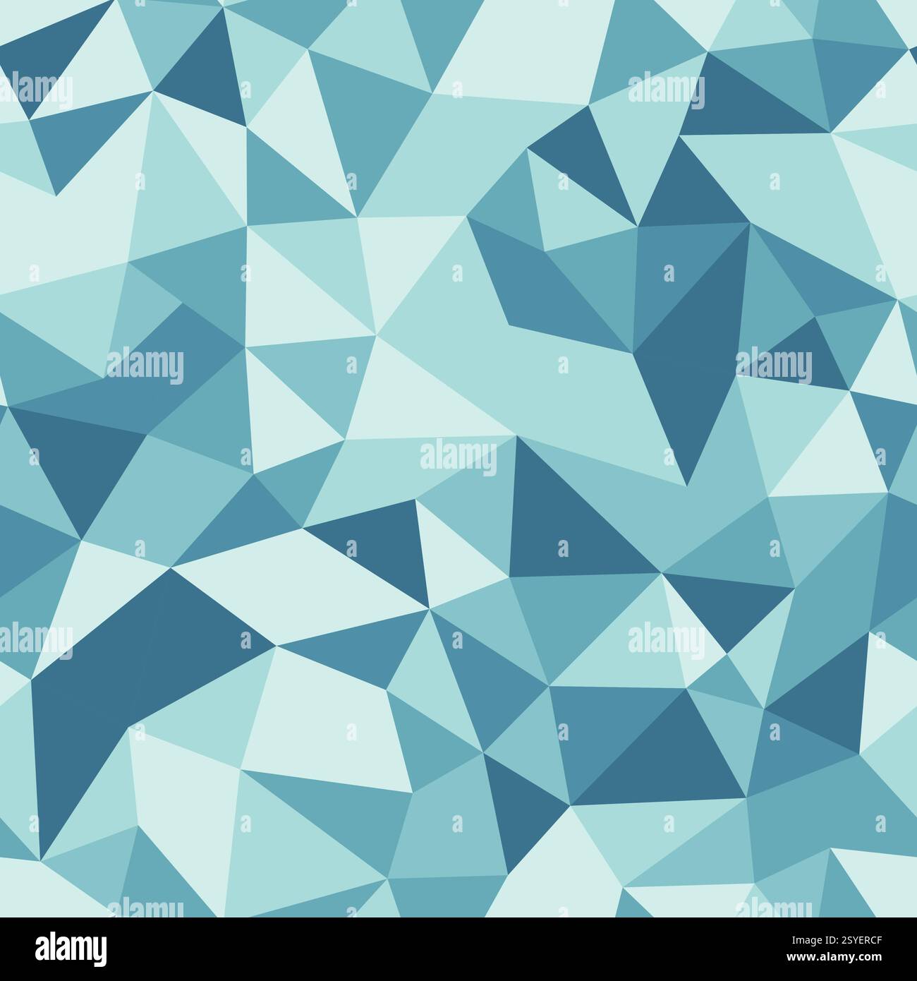 Pattern of triangle shapes. Compact triangles size. Repeatable pattern. Seafoam color palette ...